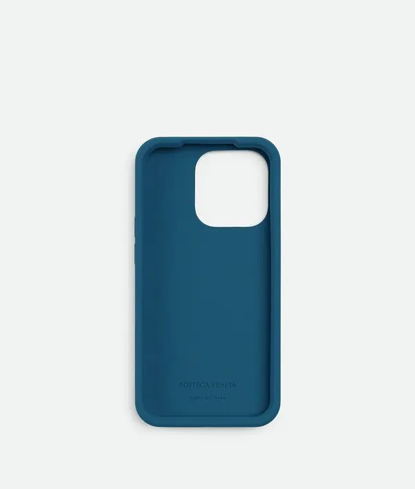 Bottega Veneta Iphone 14 Pro Case - Deep Pacific | Editorialist